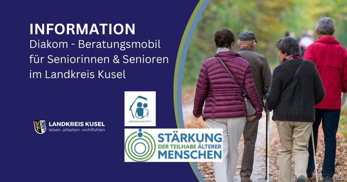 Diakom - mobile Beratung für Seniorinnen und Senioren | Kusel